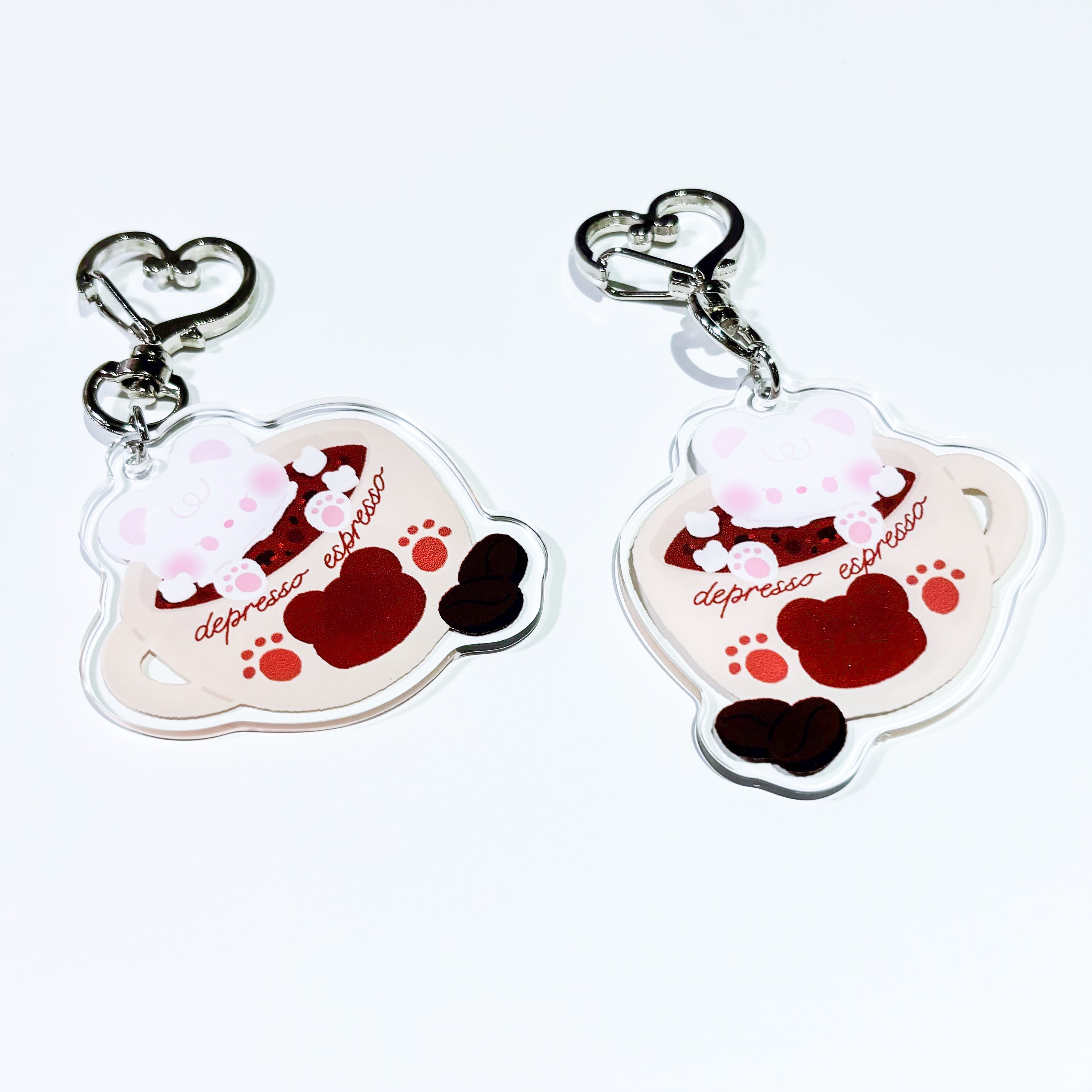 [borahstudio] Honey "Depresso Espresso" Keychain – Borah Studio