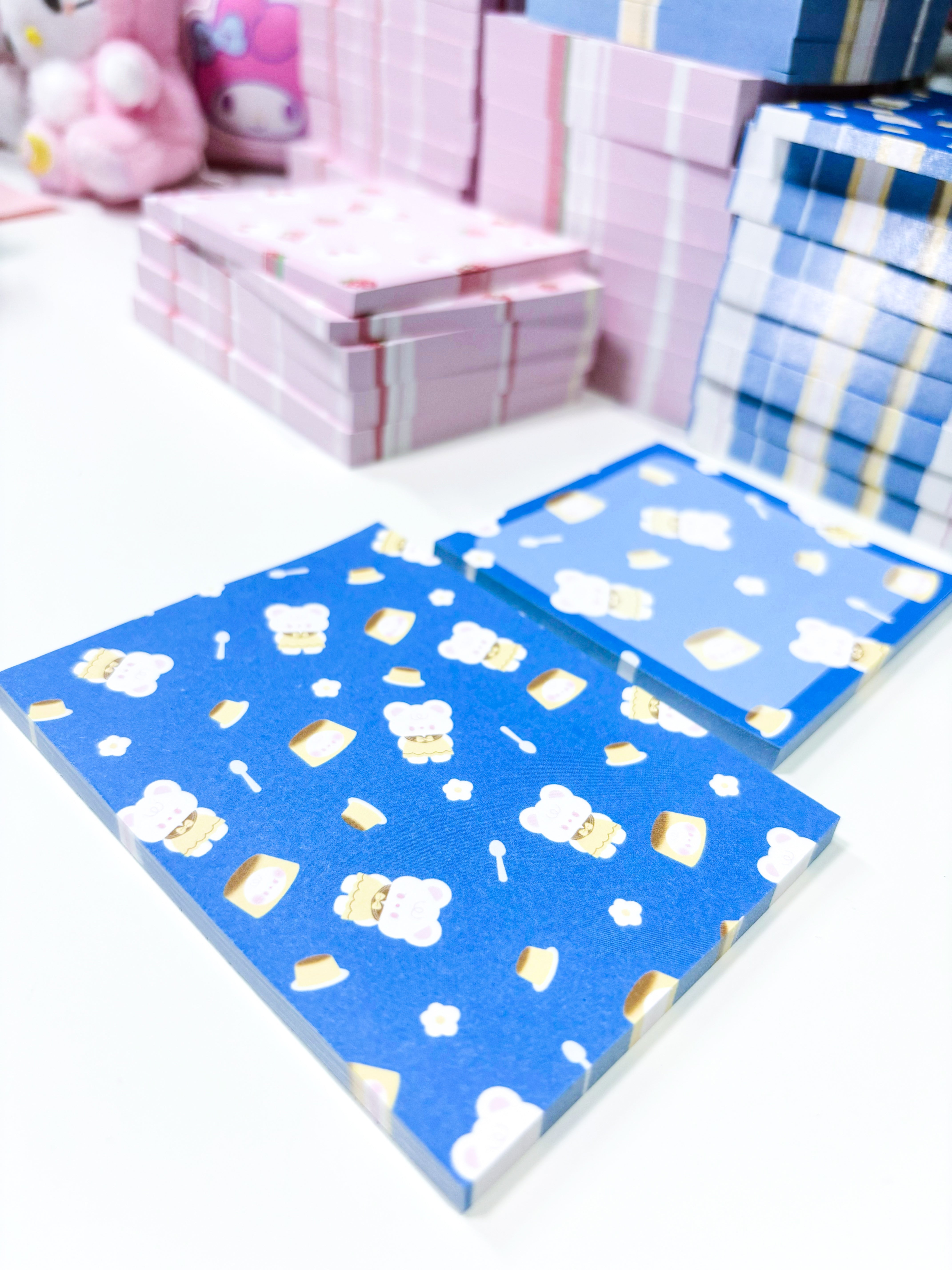 [borahstudio] Honey Pudding Memo Pad (2 Sizes) – Borah Studio